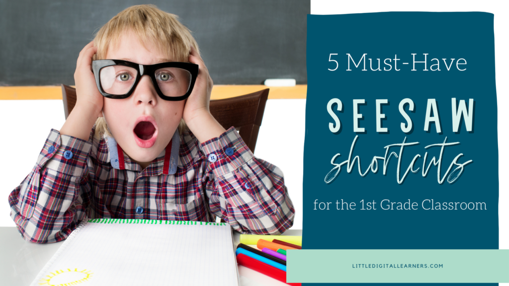 5 Must-Have Seesaw Icon Shortcuts for the First Grade Classroom • Kayla ...